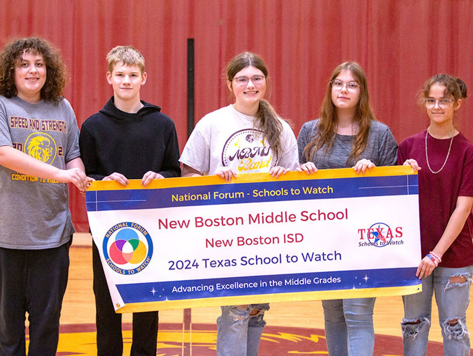 NBMS honored with designation as Texas School to Watch